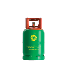 BP Green BBQ Propane Gas Bottle 6kg Refill